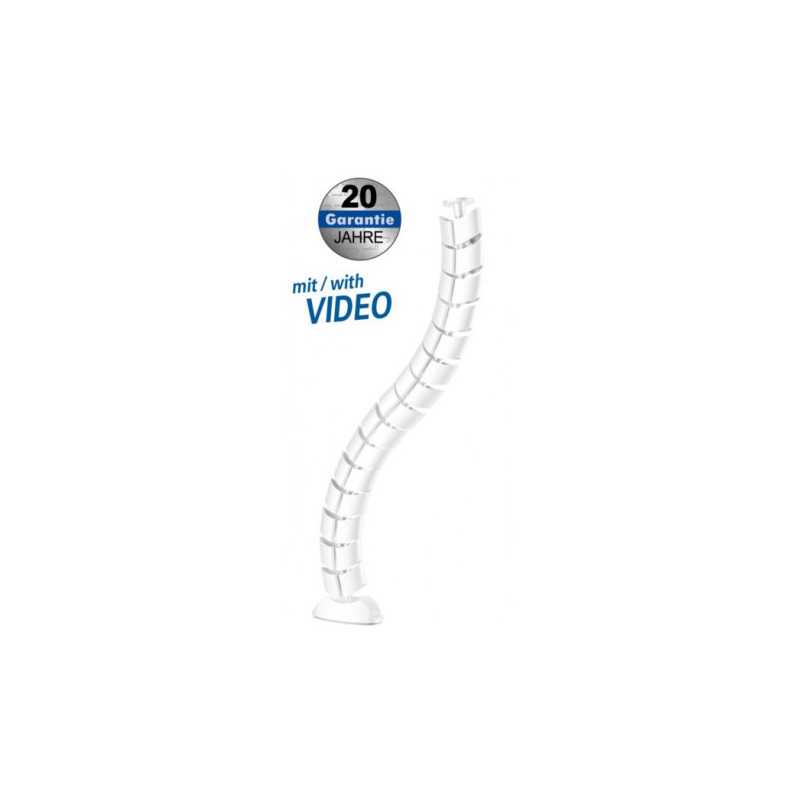 Transmedia Flexible Cable Management, White