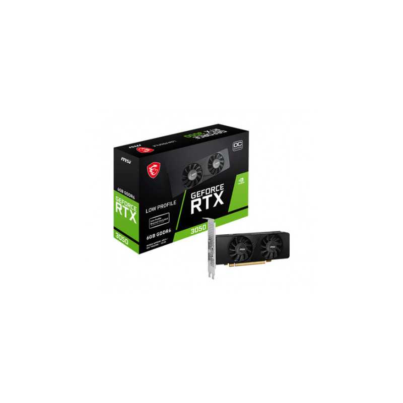 MSI GEFORCE RTX 3050 LP 6G OC 6 GB GDDR6