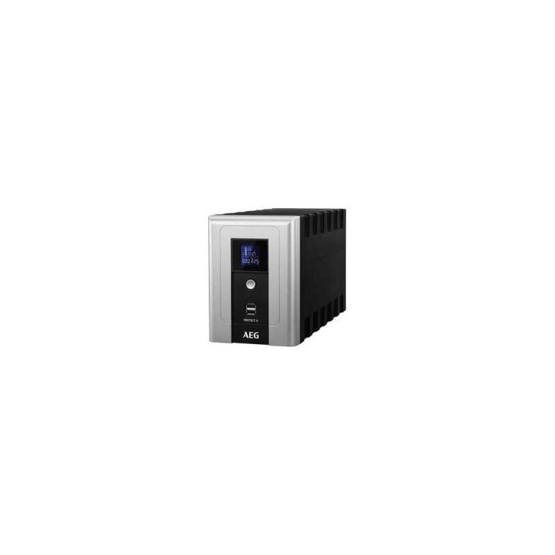 AEG UPS Protect A 1200VA/720W, Line-Interactive, AVR, Data line/network ...