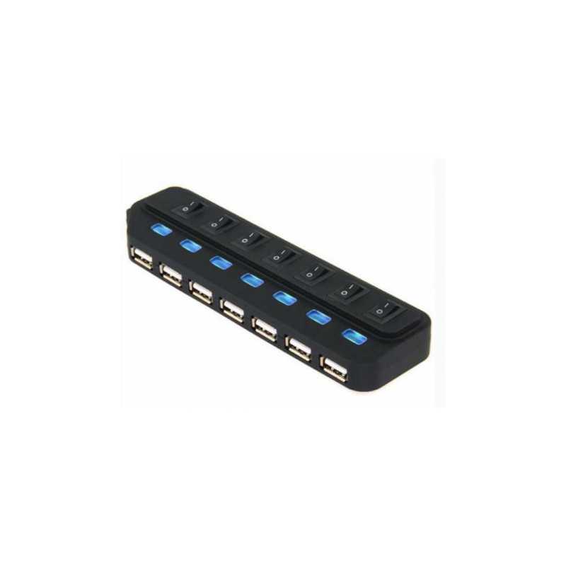 Asonic USB 3.0 7Port Hub + 5V napajanje (220V)