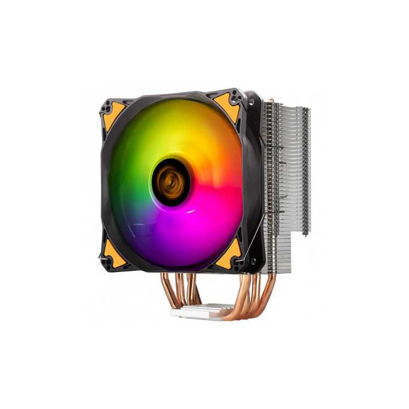 SilverStone Argon CPU Cooler 4 Direct Contact Heatpipes, 120mm PWM ARGB ...