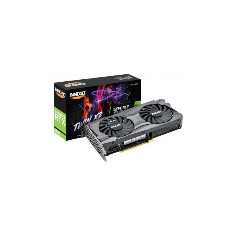 INNO3D GeForce RTX 3060 8GB TWIN X2, 8GB GDDR6, LHR